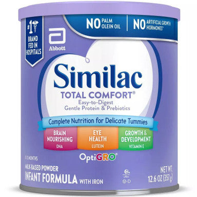 Similac - Total Comfort Powder 12.6oz – Mother's Nutritional Center