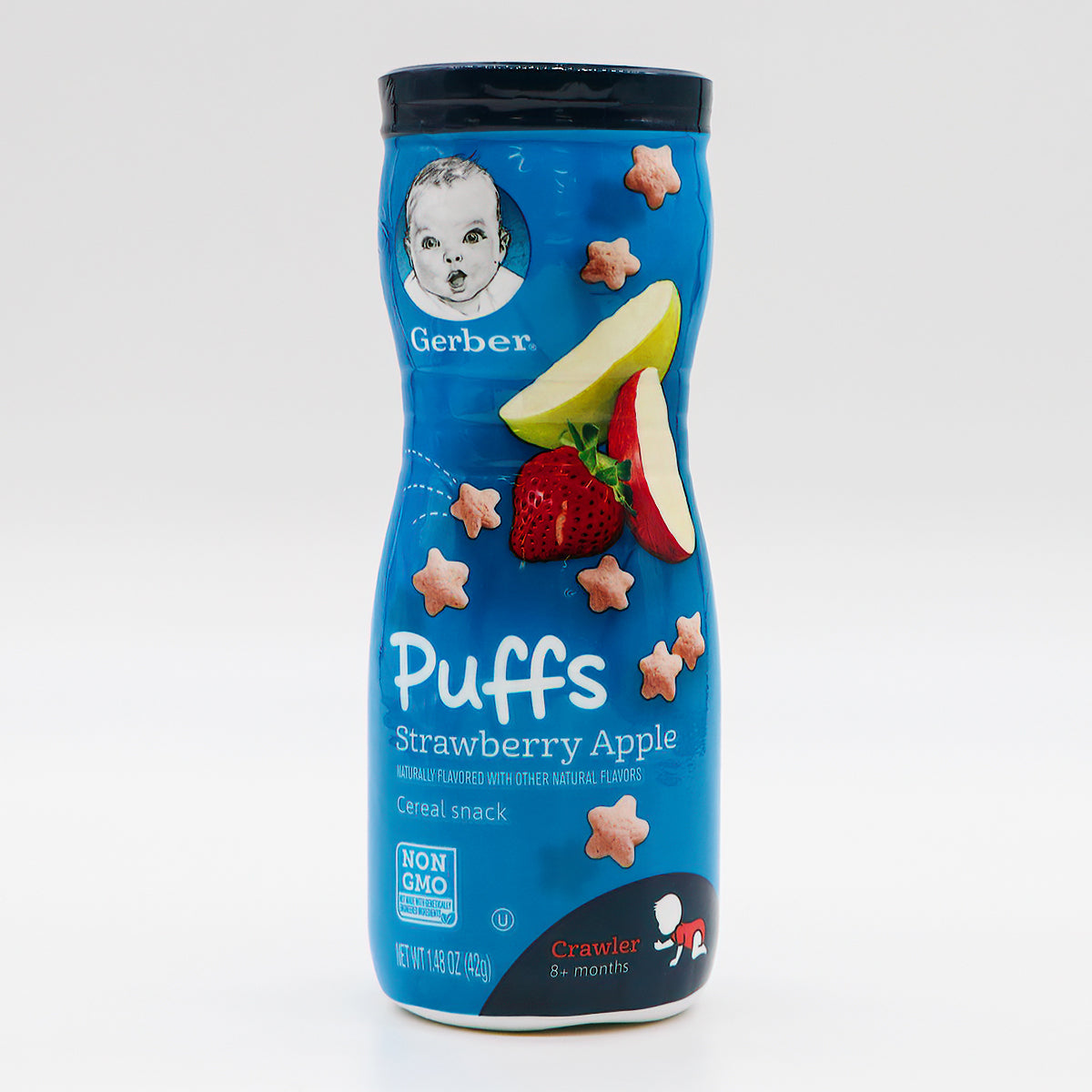 Gerber Puffs - Strw Apl 1.48oz – Mother's Nutritional Center
