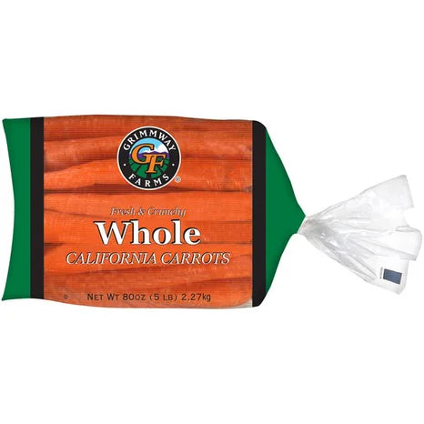 Carrots - Cello 5lb – Mother's Nutritional Center